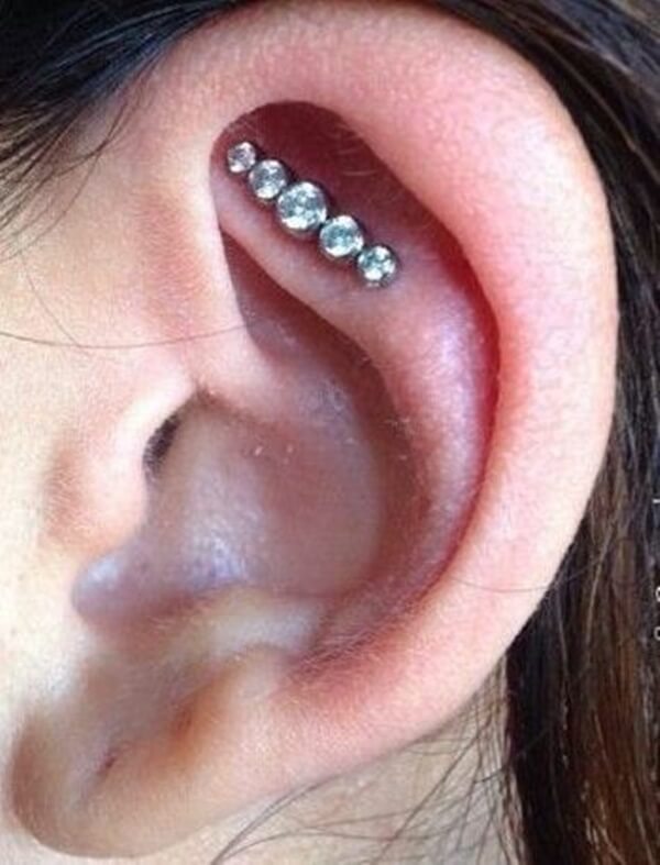 80+ Inner and Outer Conch Piercing Ideas You Can’t go Wrong With ...