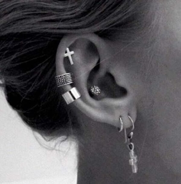 80+ Inner and Outer Conch Piercing Ideas You Can’t go Wrong With ...