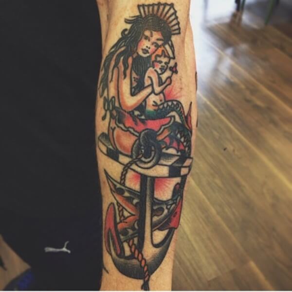 90 Righteous vs. Evil Mermaid Tattoo Ideas for Your Wild Side - Border ...