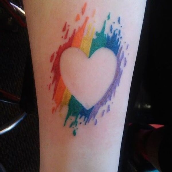 125 Colorful Rainbow Tattoo Designs You Must Have! - Border Tattoo