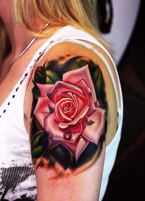 99 Gorgeous Unisex Rose Tattoo Designs That Redefine Sexiness - Border ...